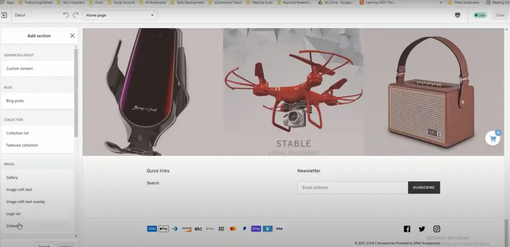 Shopify Banner, Logo, Product, Header, Slideshow Image, Size Dimensions ...